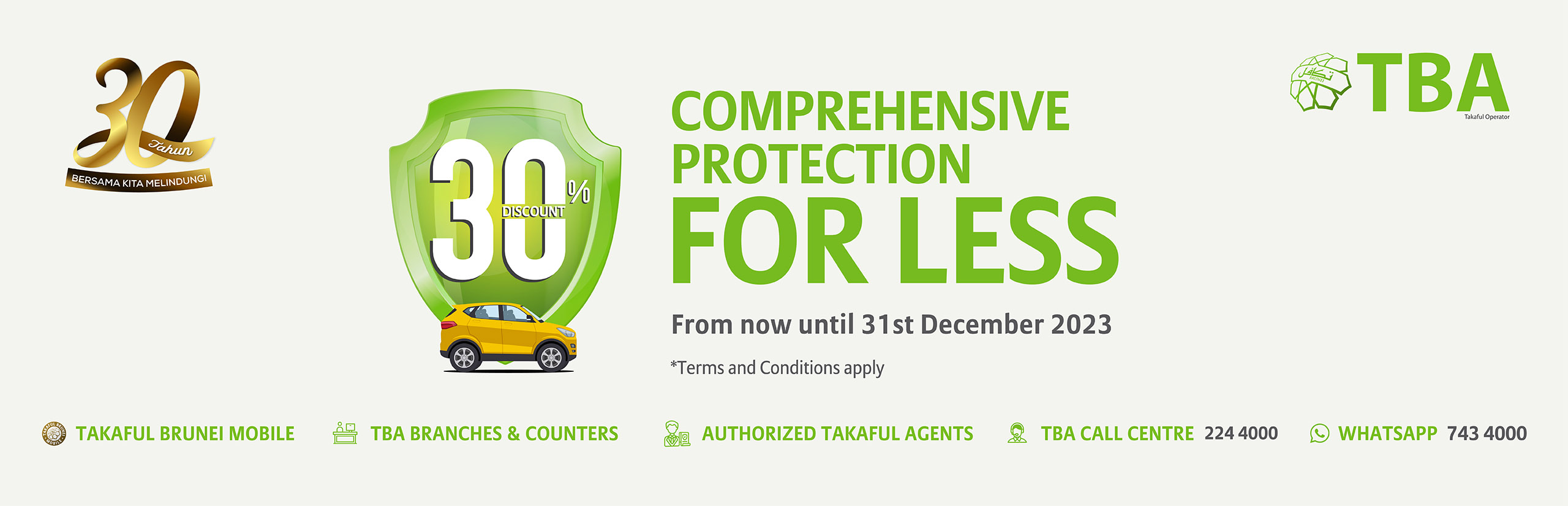 TBA Comprehensive Motor Takaful